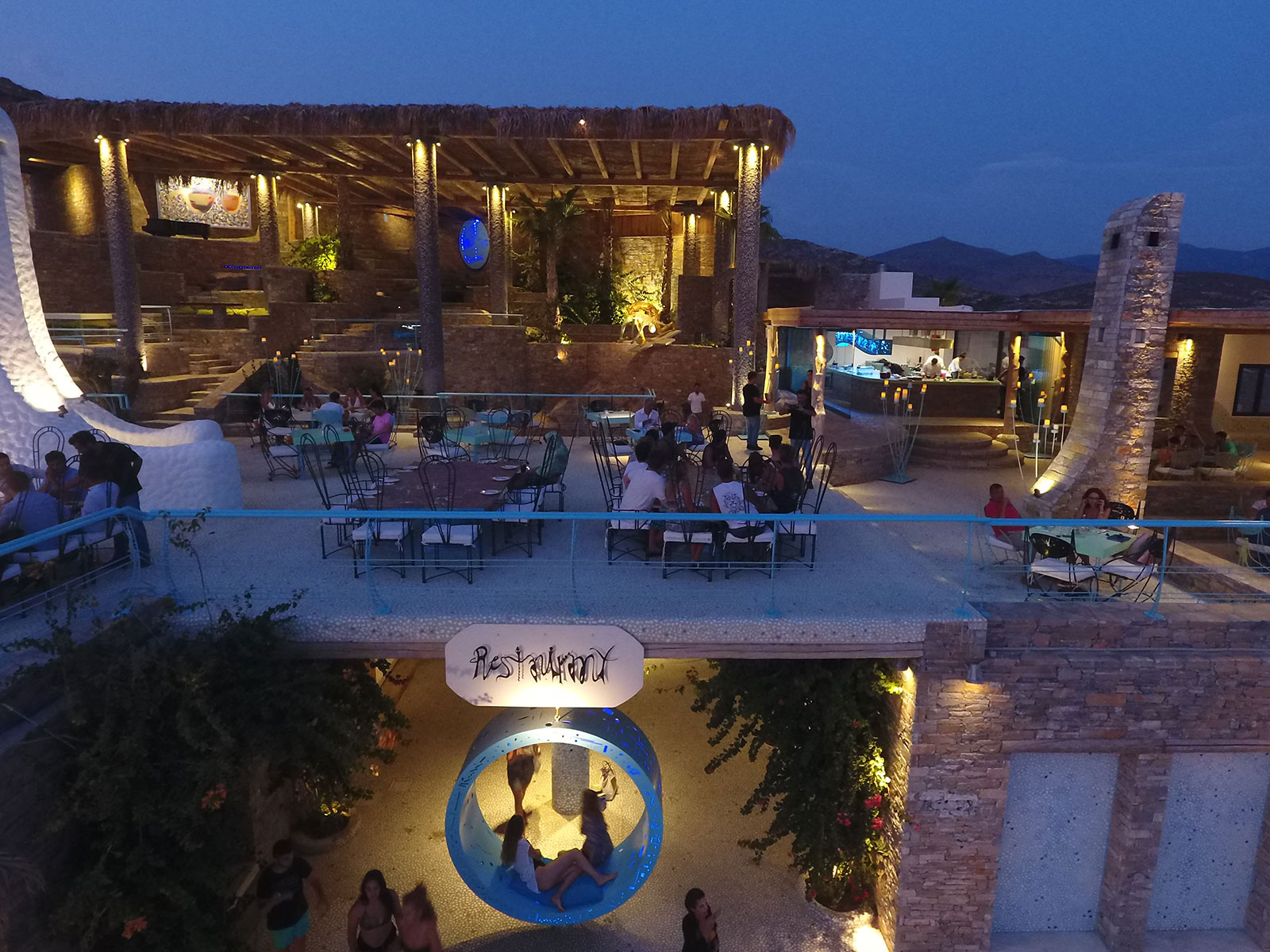 Sunset Restaurant in Ios Island - Pathos Lounge, The place to be in Ios